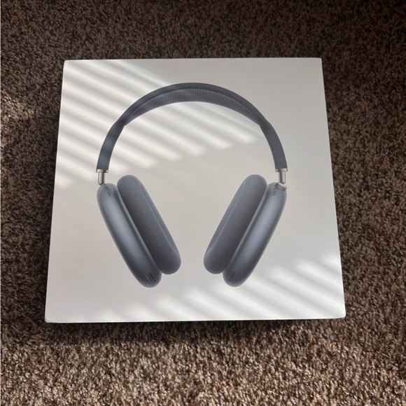 Apple | Headphones | Apple Airpods Max Blue Metal | Poshmark